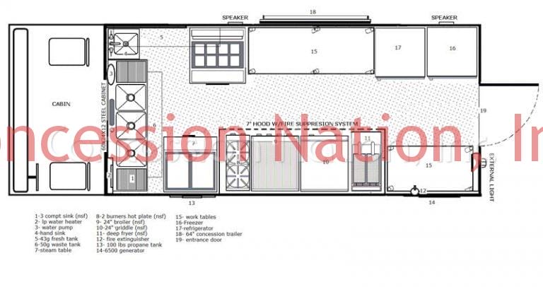 16 ft. Food trucks | Concession Nation