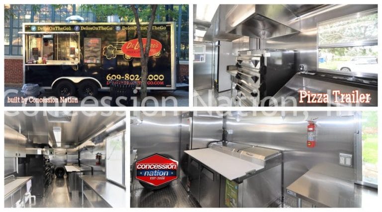 Pizza Oven Trailers | Mobile Pizza Trailers | Concession Nation