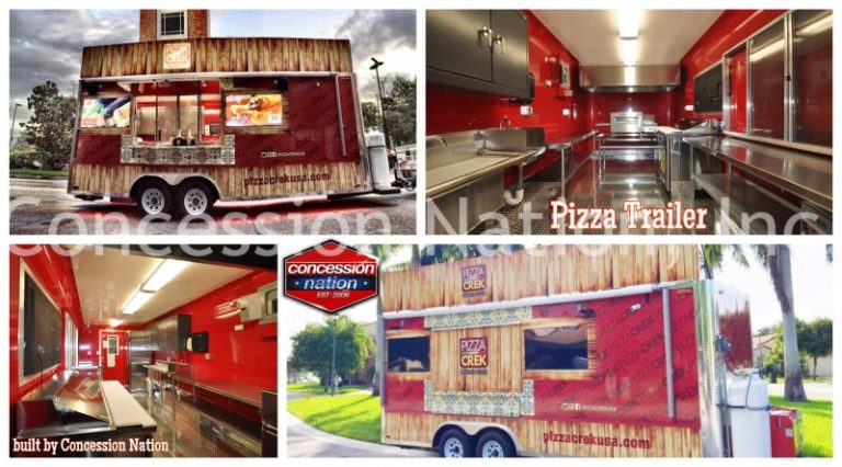 Pizza Oven Trailers | Mobile Pizza Trailers | Concession Nation