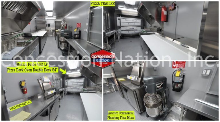 Pizza Oven Trailers | Mobile Pizza Trailers | Concession Nation