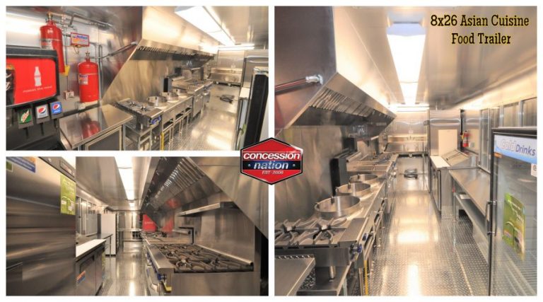 Asian Food Trucks | Food Trailers For Sale | Concession Nation