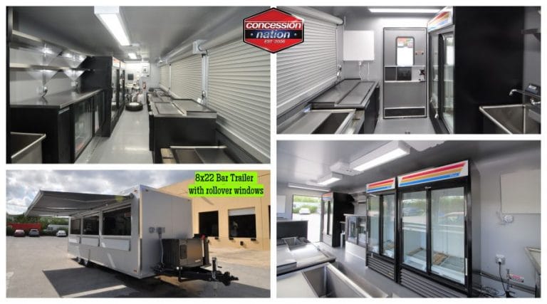 Mobile Bar Trailers For Sale | Mobile Bar Design | Concession Nation