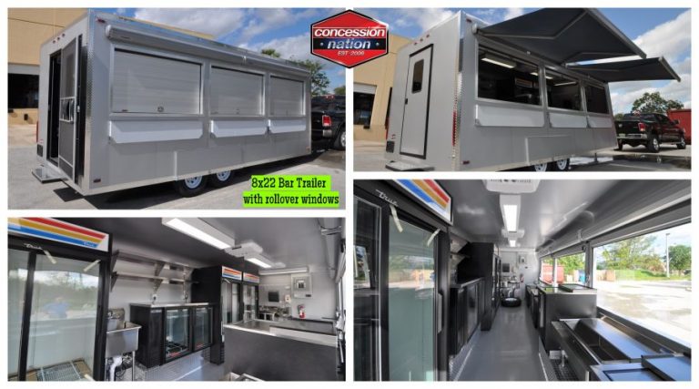Mobile Bar Trailers For Sale | Mobile Bar Design | Concession Nation