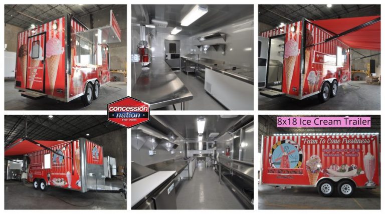 Ice Cream Trailers for Sale | Ice Cream Trucks | Concession Nation