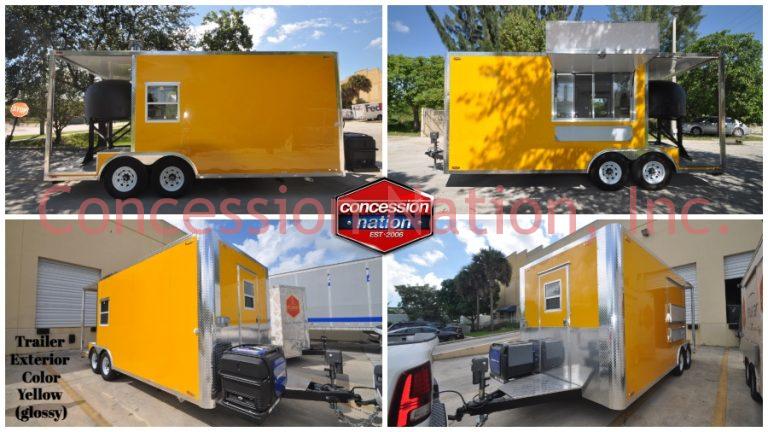 Trailer Exterior Colors | Concession Nation