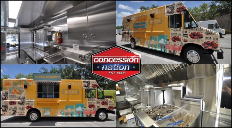 Greek Food Trucks | Concession Trucks For Sale | Concession Nation