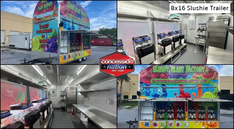 Smoothie Trailers For Sale | Smoothie Truck | Concession Nation